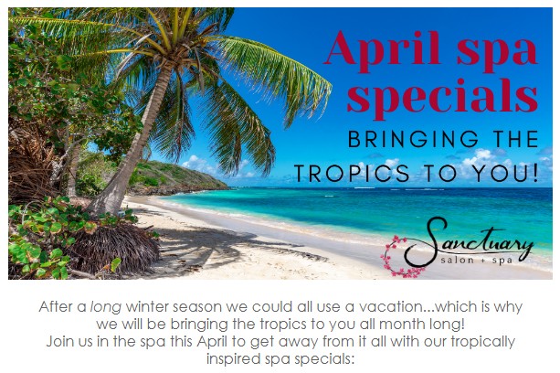 Current Spa Specials | Sanctuary Spa Salem, NH